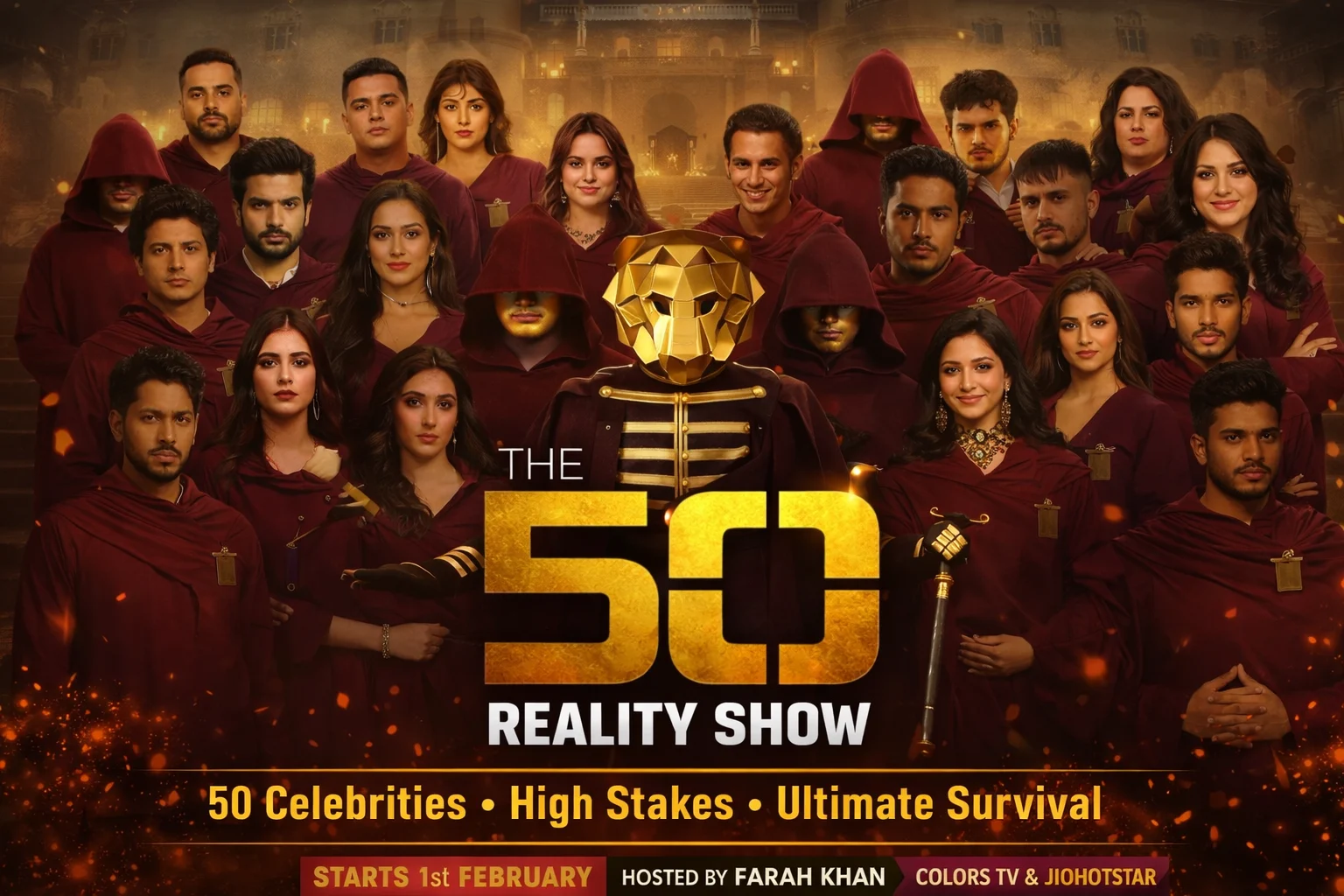 The 50 Reality Show: Full Details - IndianTalks