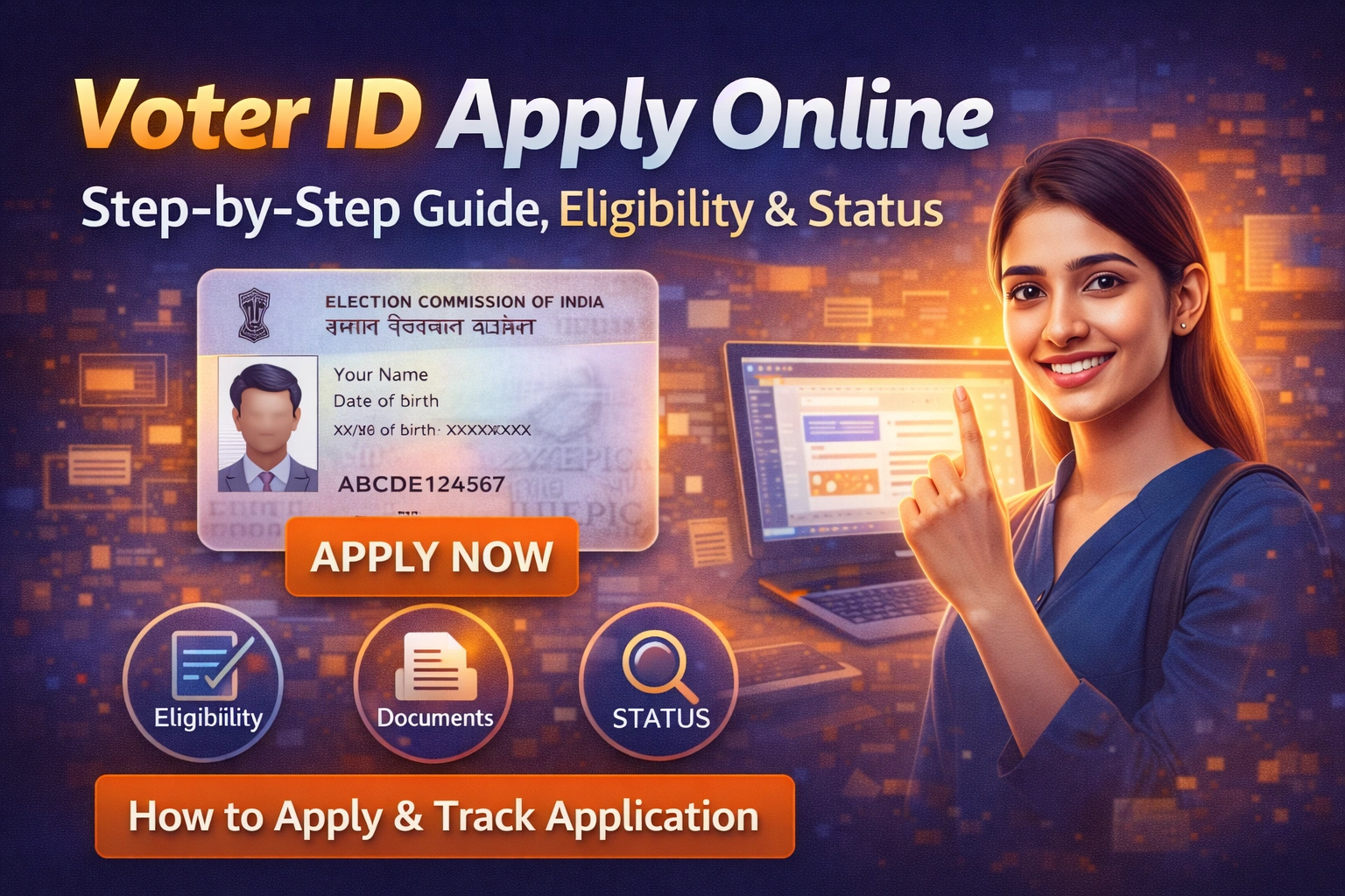 Voter ID Apply Online Step by Step - IndianTalks