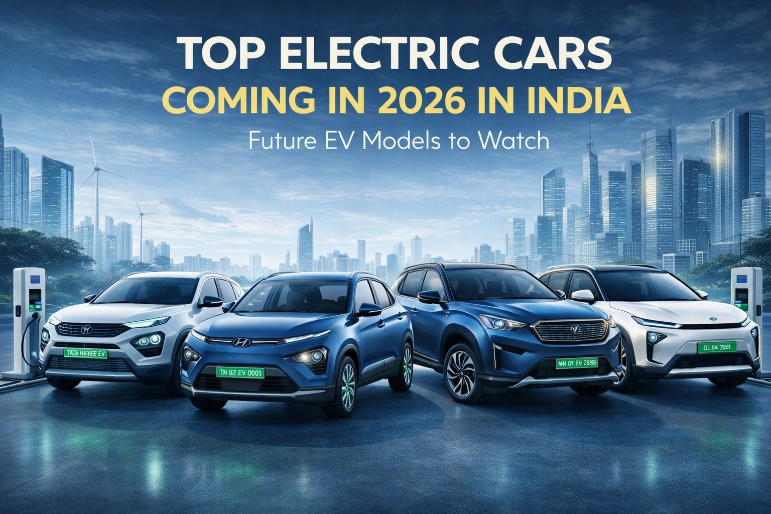 Top Electric Cars Coming in 2026 in India - IndianTalks